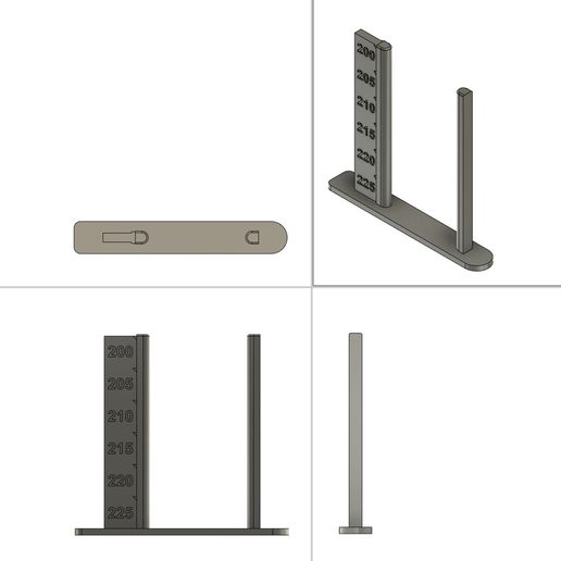 🔧 Retraction / Stringing tower test with temperature set・Free 3D File ...