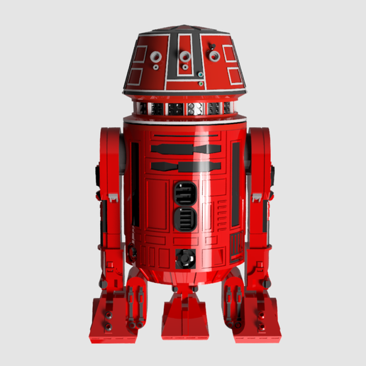 ⭐ STAR WARS BLACK SERIES - R5-K6 ASTROMECH DROID (6" SCALE)・ STL File ...