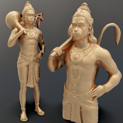 Hanuman best 3D printing models・100 designs to download・Cults