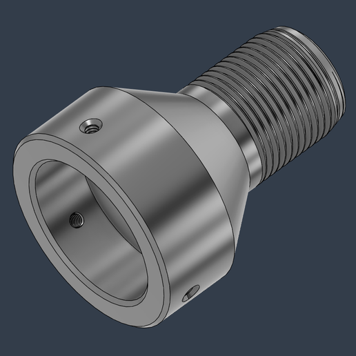 🔫 VMP1 / MP9 TNT Silencer Adaptor・ 3MF File for 3D printing・Cults