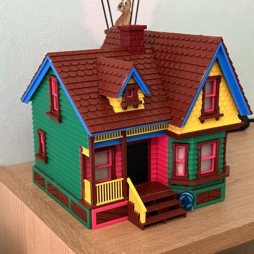 🏠 Carl & Ellie's House - Pixar Up Movie night light - Big build・3D ...