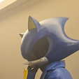 🪖 Metal Sonic Cosplay Helmet – 3D Printable STL File・ STL File for 3D ...