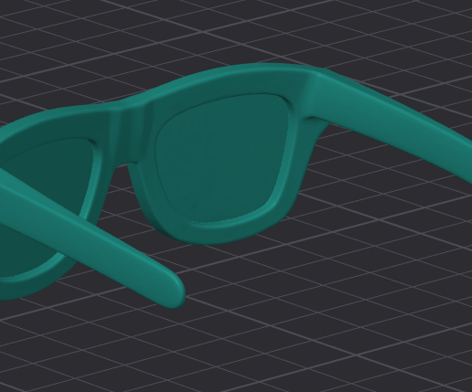 👓 Simple Glasses For Models・ STL File for 3D printing・Cults