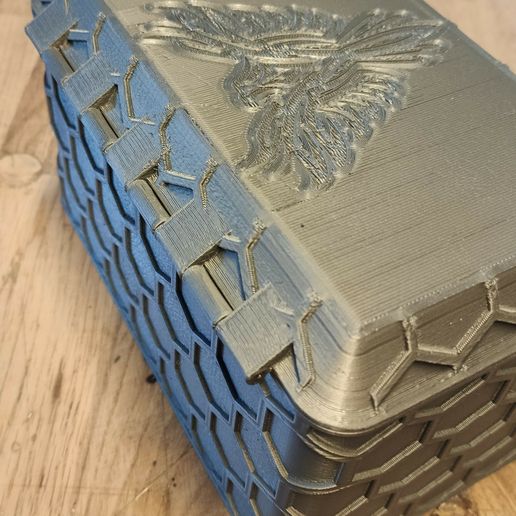 🦅 Phoenix box・Free STL File for ・Cults