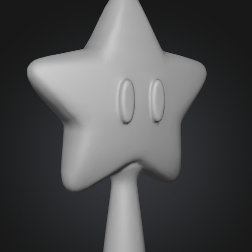 ⭐ Mario's Star - Christmas Tree Topper・ STL File for 3D printing・Cults