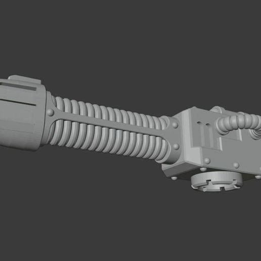 🔫 Phased Plasma-fusil and Photon Gauntlet PRESUPPORTED・ STL File for ・Cults