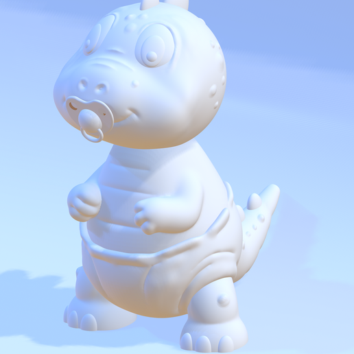 Free 3D file Baby Dinosaur 👶 ・3D printer model to download・Cults