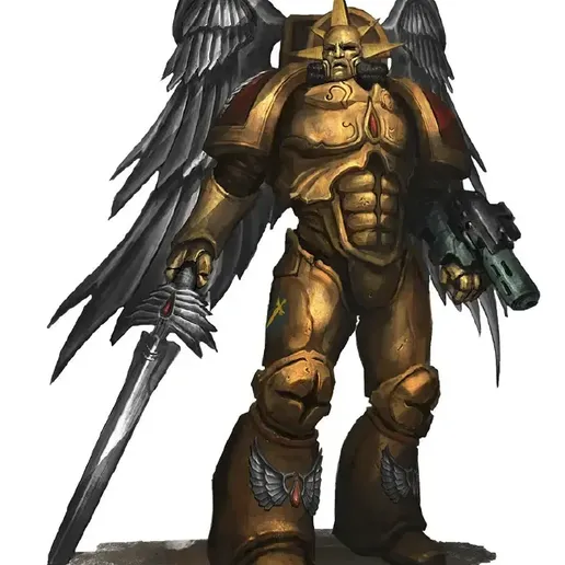 3D file Oop Marine from the space old blood sanguinary guard 🛰 ・3D ...