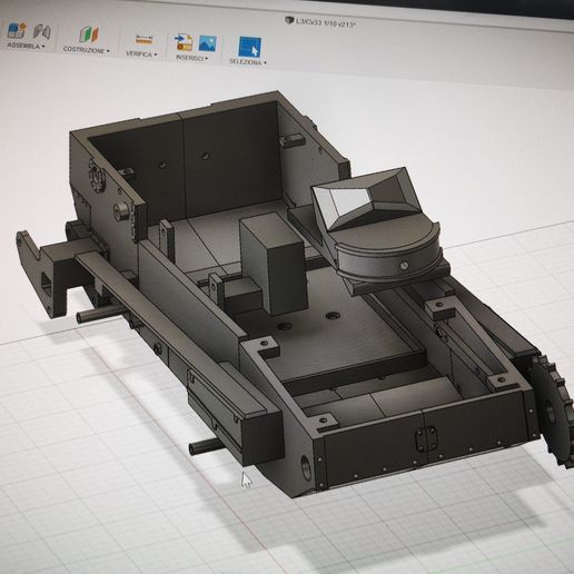 🪖 CV-33/L3 Rc tank 1/10・ 3D File for ・Cults
