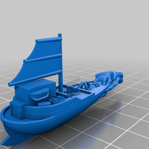🚢 Bombard Ship - Spelljammer・Free STL File for ・Cults
