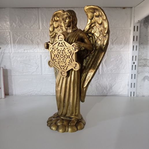 👼 Archangel Metatron statue for 3d print・3D Print・Cults