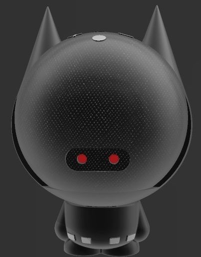 STL file Suporte Alexa Echo Dot 4a e 5a Geração Batman Plakit 🍎 ・3D ...