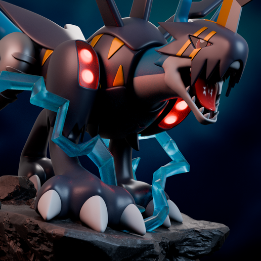 🐉 Lighdramon - Digimon・ STL File for 3D printing・Cults