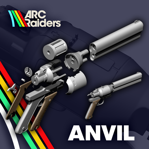 🎭 Arc Raiders Anvil, Stitcher & Venator Combo Pack・ STL File for 3D ...