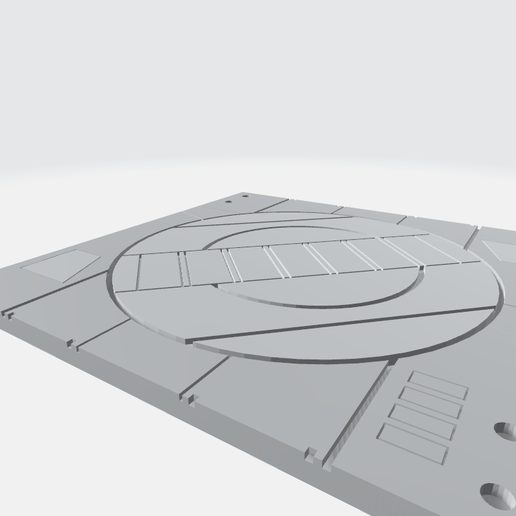 🤖 Mecha Hangar Bay Base -MHB01(B-only)-・Free STL File for ・Cults