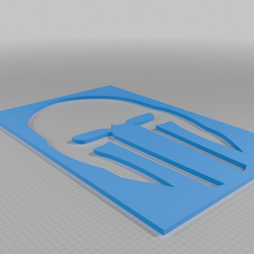 Free 3D file Army of Two Alpha Mask Stencil 🎮 ・3D print model to ...