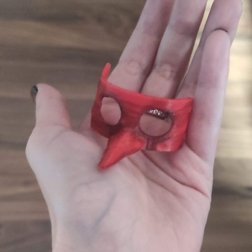 🗝️ mask FUJITA dorohedoro traditional japanese tengu + keyring・ 3D File ...