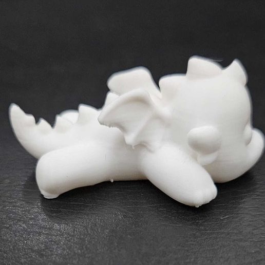 🐉 Dragon Lying Down・ 3D File for 3D printing・Cults