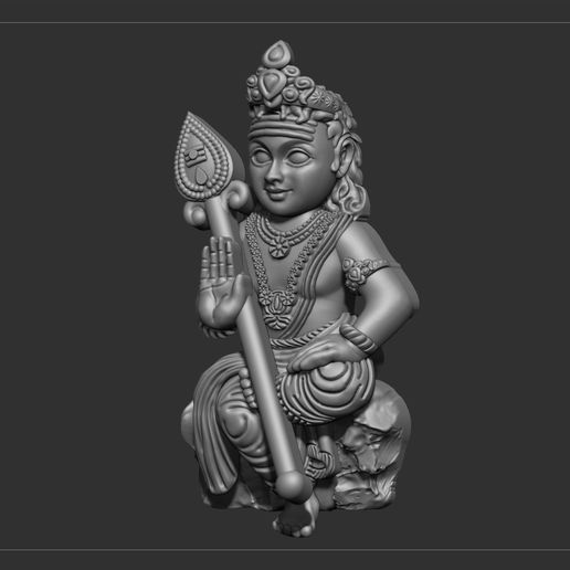 🗿 murugan・ STL File for 3D printing・Cults