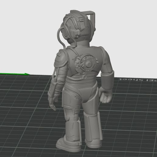 🖖 Cyberman Borg half N half・Free STL File for 3D printing・Cults