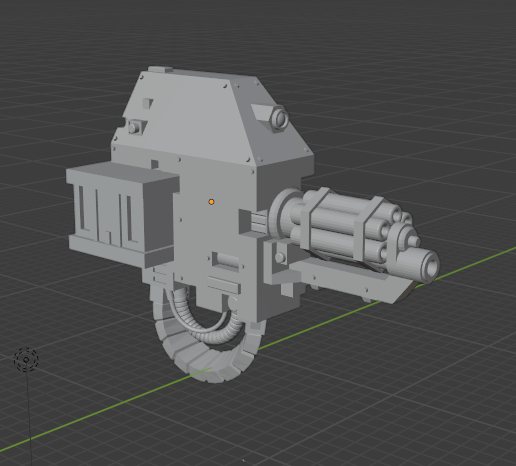 🎨 Dreadnought Base Model with Extra Arms・Free STL File for ・Cults
