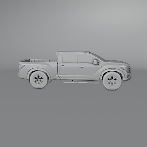 🚗 Nissan Titan・ STL File for 3D printing・Cults