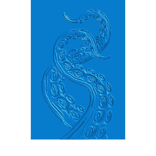 🐙 Octopus Legs Wall Hanging・ 3D File for 3D printing・Cults