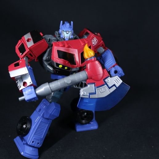 🔥 Flame Effect Part for Transformers Legacy Animated Optimus Prime・Free ...