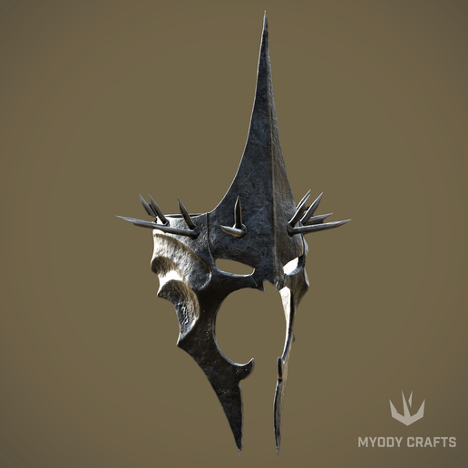 🧙‍♀️ WITCH KING HELMET - LORD OF THE RINGS・ 3D File for 3D printing・Cults
