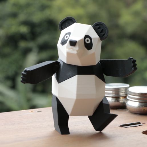 🐼 Panda・ STL File for ・Cults
