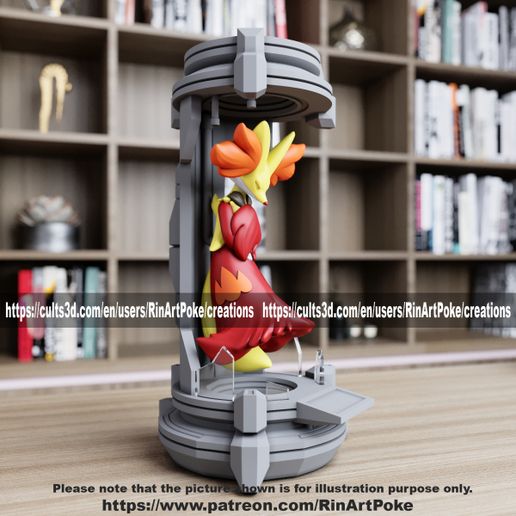 🥼 Delphox in the lab from pokemon・ STL File for 3D printing・Cults