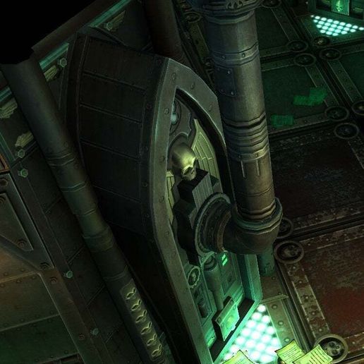 🛰 Space Hulk Greebles 2 - WH40k・Free STL File for ・Cults