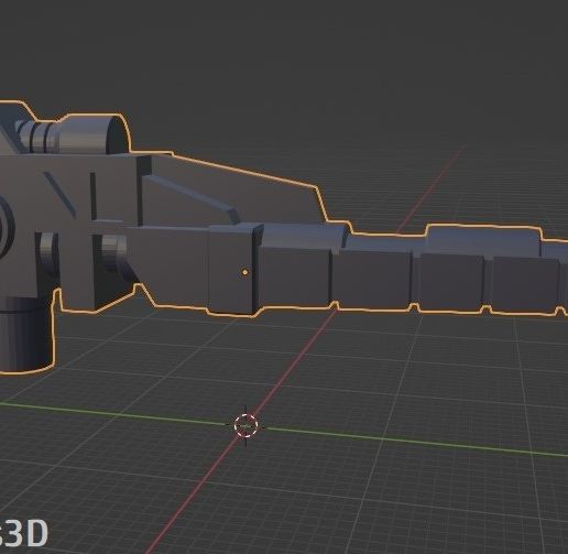 🤖 Sixliner blaster・ STL File for 3D printing・Cults