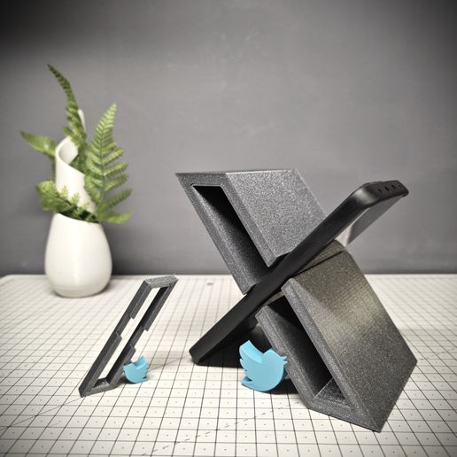 STL file TWITTER LOGO STAND MOBILE 🐦 ・3D print design to download・Cults