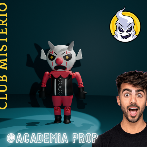 3D file ALPHA, MYSTERY CLUB-FLEXI-FEDEVIGEVANI 👾 ・3D print design to ...