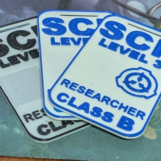 🧞‍♂️ SCP card・Free 3D File for ・Cults