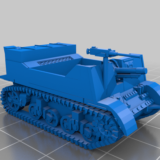 🔫 CHARIOT DU MOTEUR DU CANON T82・Fichier 3D Gratuit pour ・Cults
