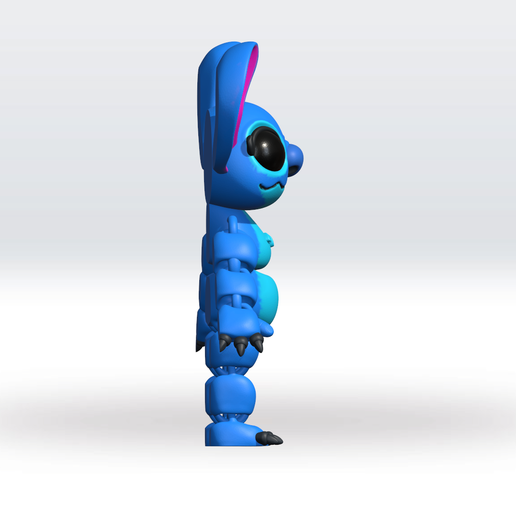 📁 Flexi Stitch Multicolor 3D Model STL file Fanart Character・ STL File ...