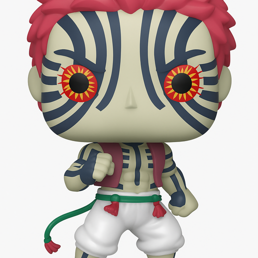 🥊 Akaza (Upper Moon 3) Chibi Style - Figura Imprimible 3D | Demon ...