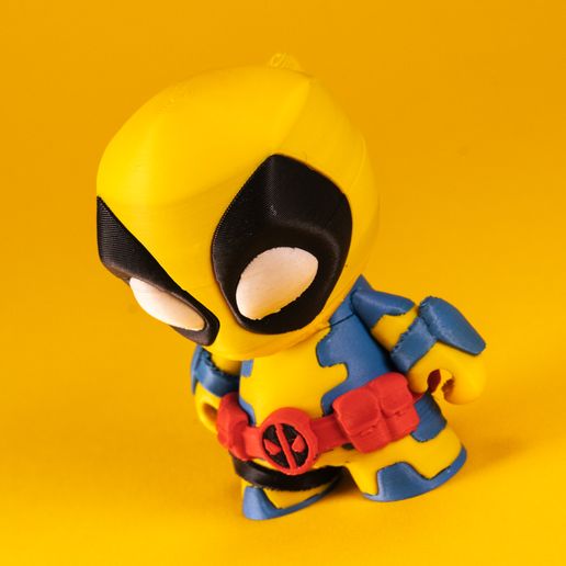 3D printer Munny Legend | Marvel Deadpool | Articulated Artoy Figurine ...