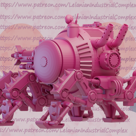 🐌 Extremely Adept mechanics Snail Mech・ 3D File for ・Cults