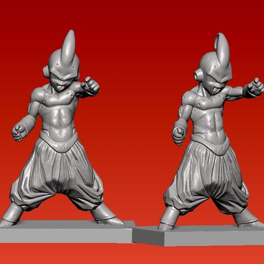 Archivo STL Majin Boo Dragonball Fan model - statue - 3D print 🎨 ・Plan ...