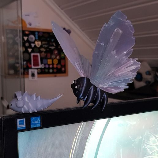 👾 Lucent Moth Destiny 2・Free STL File for 3D printing・Cults