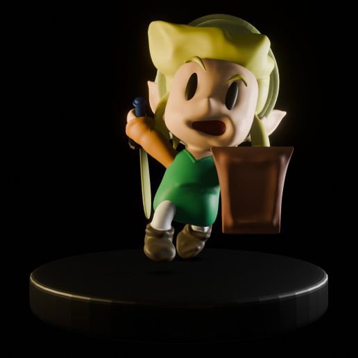 Free STL file Character Link NINTENDO 64 🔗 ・3D print design to download ...