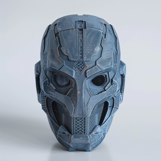 👻 mask template, 3D printed mask, half mask, deadpool mask, costume ...