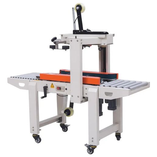⚙️ 3D CAD Model Carton Sealing Machine with Adjustable Twin-Roll Tape ...
