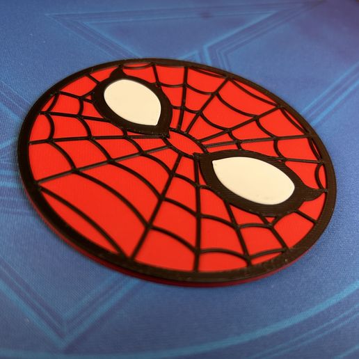 Free STL file Spider-Man 1977 Coaster 🦸‍♂️ (3MF)・3D printable model to download・Cults