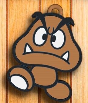 🗝️ Mario bross goomba keychain・ STL File for 3D printing・Cults