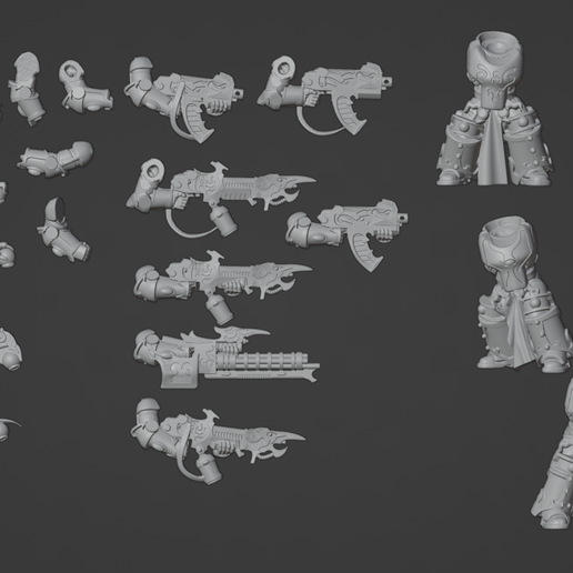 🆕 Rubric Marine new scale kit・Free 3D File for 3D printing・Cults