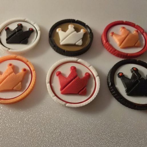 👑 Couronne Royale - Collector Token for Games・Free STL File for 3D ...